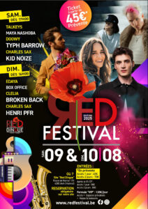 Red Festival Avin 2026 – 4e Édition le 7 et 8 aout 2026- Red Festival